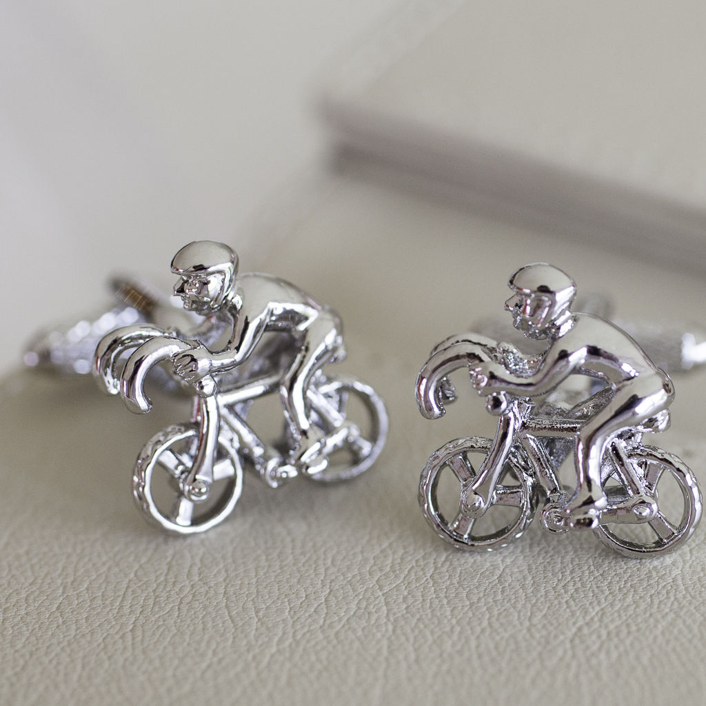 Racing Cyclist Cufflinks Simply Special Gifts racing-cyclist-cufflinks-simply-special-gifts