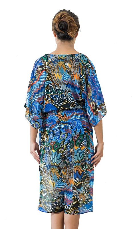 Yassine Bali Kaftan Pink Ribbon Lingerie