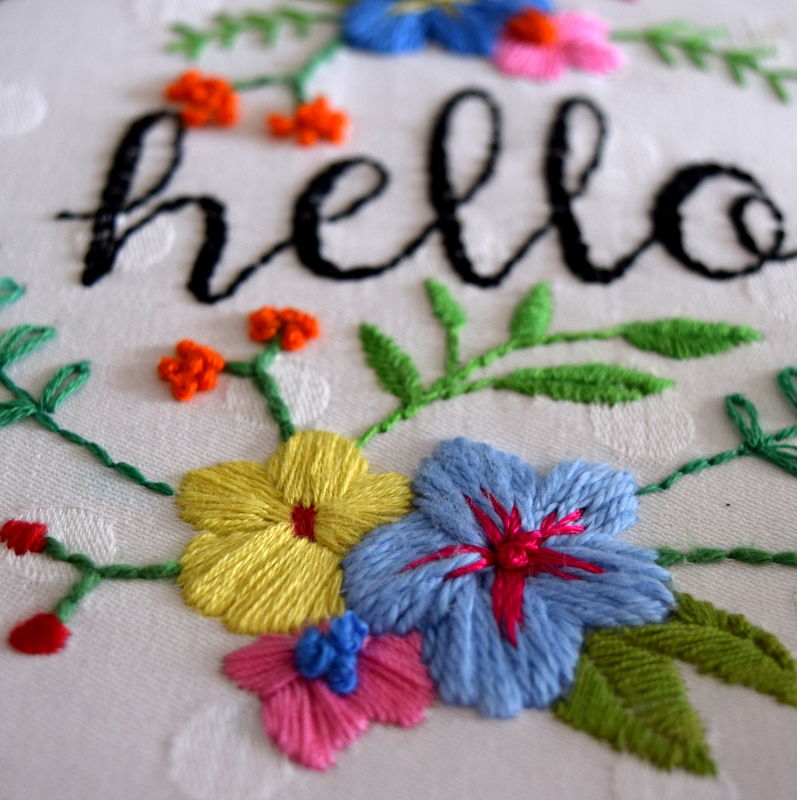 Beginners Hand Embroidery Workshop - Leah Halliday