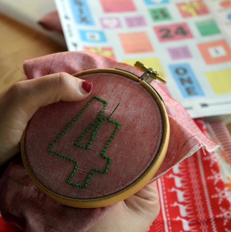 Fabric Advent Calendar Workshop - Leah Halliday