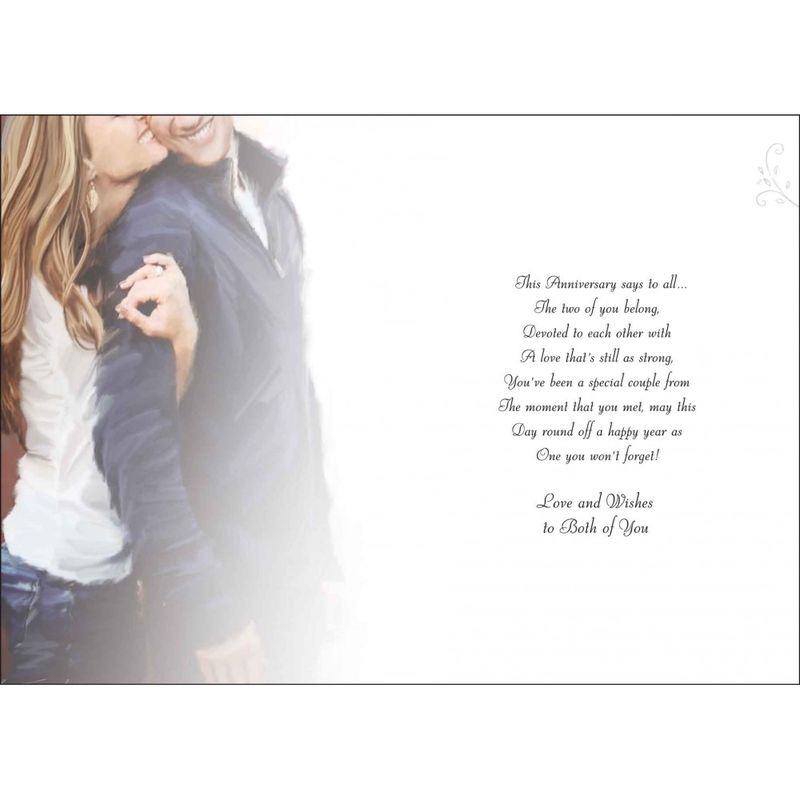Son And Daughter In Law Happy Anniversary Card Karenza Paperie