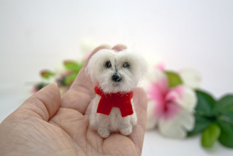 Needle felted dogs Collection - Crafts by Keri