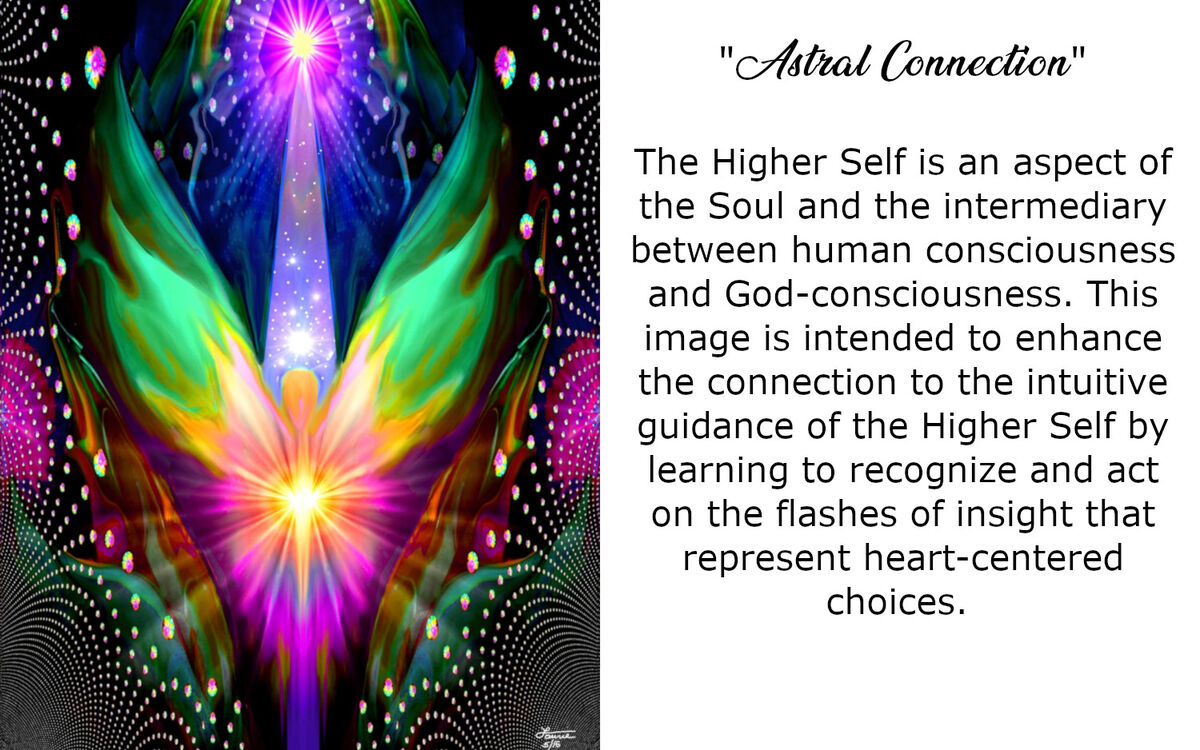 Higher Self Art Greeting Card, Uplifting Notecards, Thank You Notes ...
