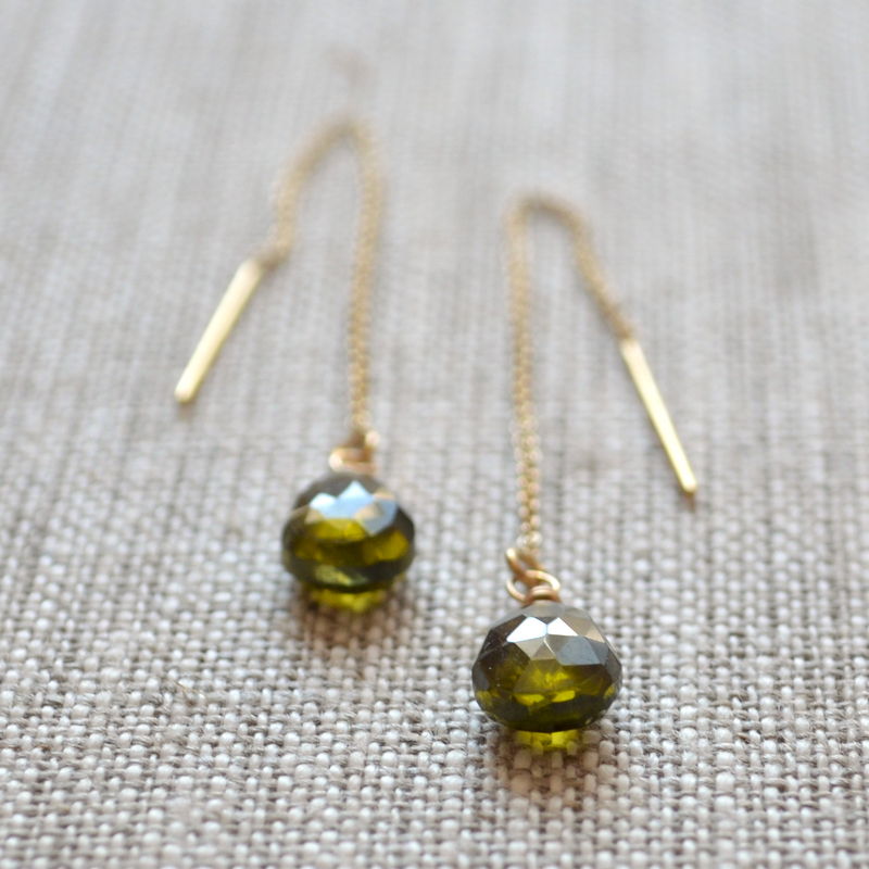 Threader Earrings Collection - livjewellery