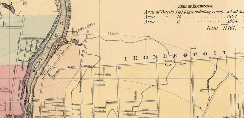 Old Map of Rochester 1882 Vintage Map Wall Map Print - VINTAGE MAPS AND ...