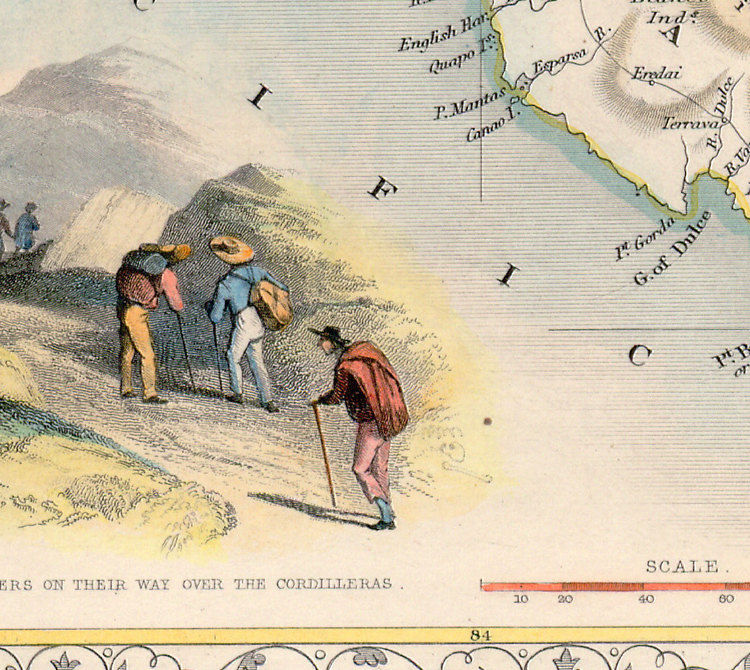 Old Map of Panama 1857 Vintage Map Wall Map Print - VINTAGE MAPS AND PRINTS