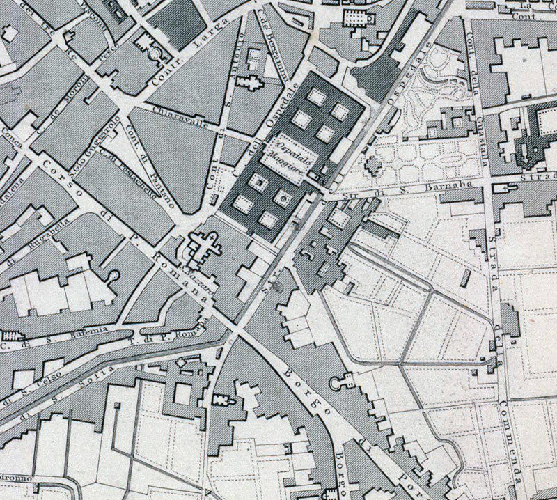 Old Map of Milan Milano Italy 1832 Vintage Map Wall Map Print - VINTAGE ...