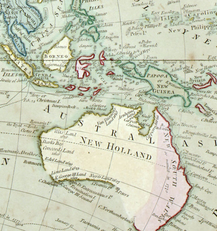 Old World Map Antique 1880 - VINTAGE MAPS AND PRINTS