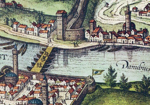 Old Map of Budapest Hungary 1617 Vintage Map Wall Map Print - VINTAGE ...