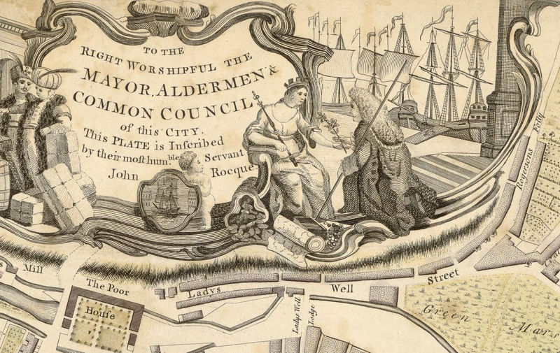 Old Map of Cork Ireland 1759 Vintage Map Wall Map Print - VINTAGE MAPS ...