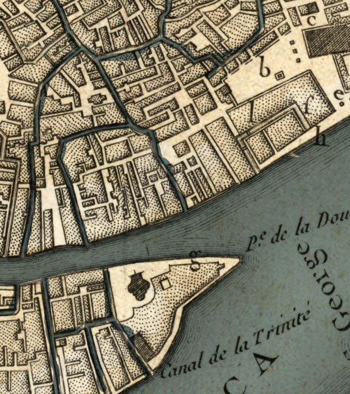 Old Map of Venice 1764 Vintage Map Wall Map Print - VINTAGE MAPS AND PRINTS