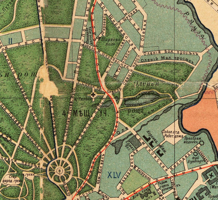 Old Map of Moscow Russia 1910 Vintage Map Wall Map Print - VINTAGE MAPS ...