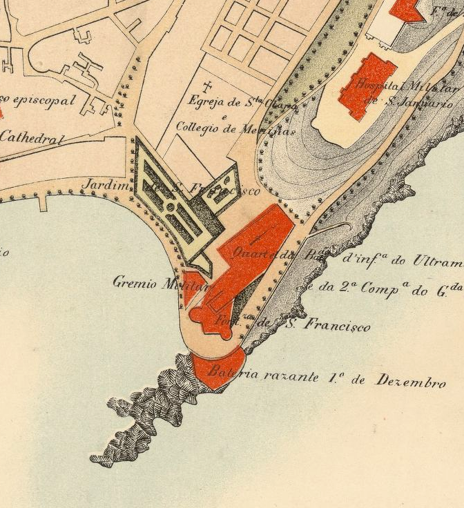 Old Map of Macau Macao 1889 China Vintage Map Wall Map Print - VINTAGE ...