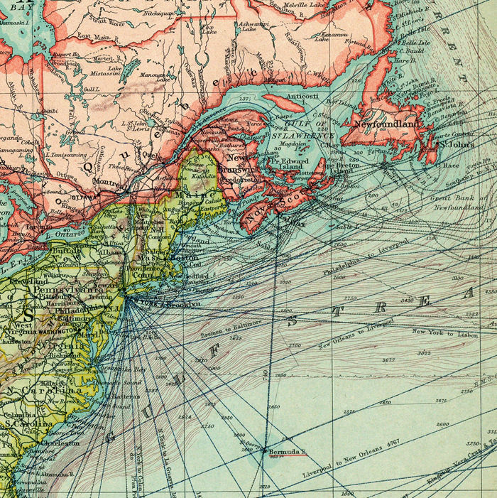 Old World Map Vintage Atlas 1914 Mercator projection (3 pieces ...