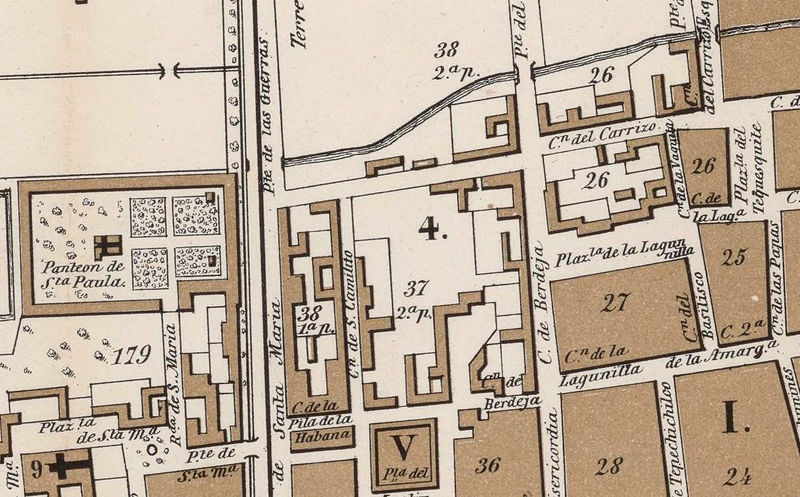 Old Map of Mexico City Mexico 1864 Vintage Map Wall Map Print - VINTAGE ...