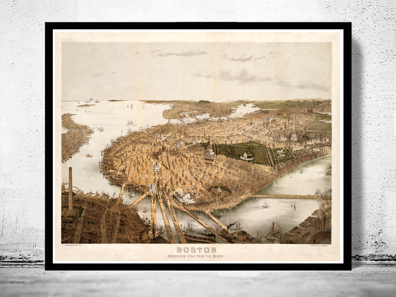 PANORAMIC VIEWS Collection - VINTAGE MAPS AND PRINTS