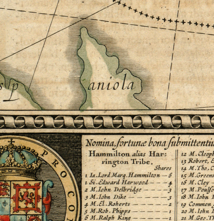 Old Map of Bermuda islands 1662 Vintage Map Wall Map Print - VINTAGE ...