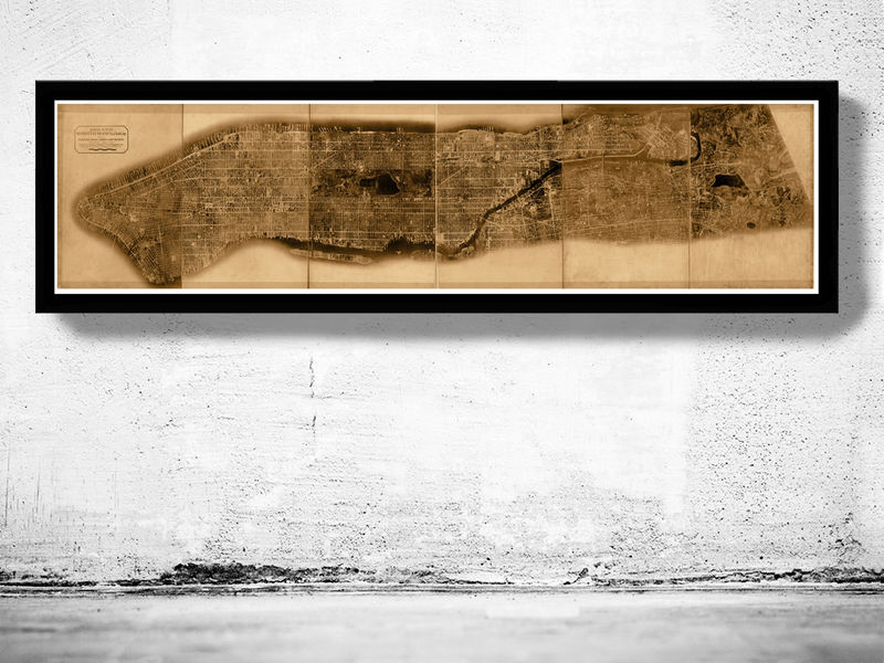 PANORAMIC VIEWS Collection - VINTAGE MAPS AND PRINTS