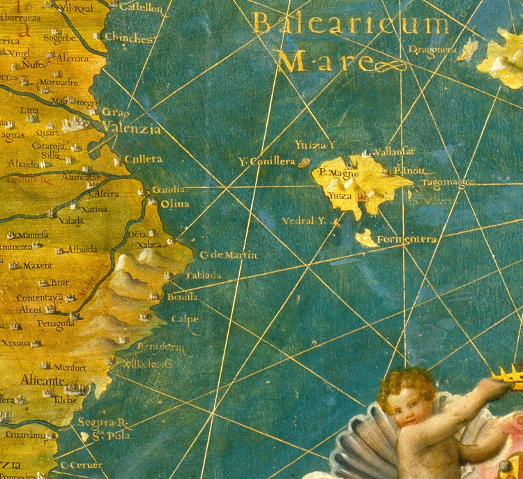 Old Map of Spain 1577 Vintage Map Wall Map Print - VINTAGE MAPS AND PRINTS