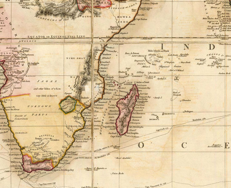 Great Old Map of The World 1819 Vintage Map Wall Map Print - VINTAGE ...