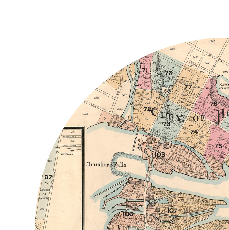 OTTAWA - city poster - city map poster print - VINTAGE MAPS AND PRINTS