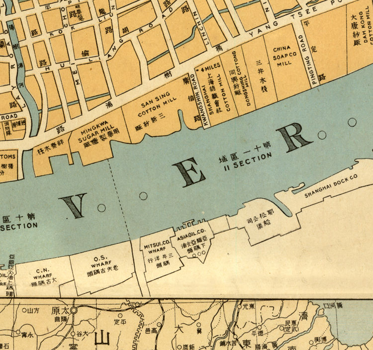 Old Map of Shanghai 1932 Vintage Map Wall Map Print - VINTAGE MAPS AND ...