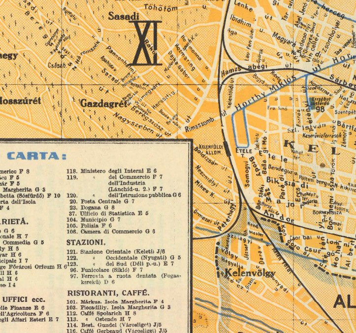 Old Map of Budapest Hungary 1935 Vintage Map Wall Map Print - VINTAGE ...