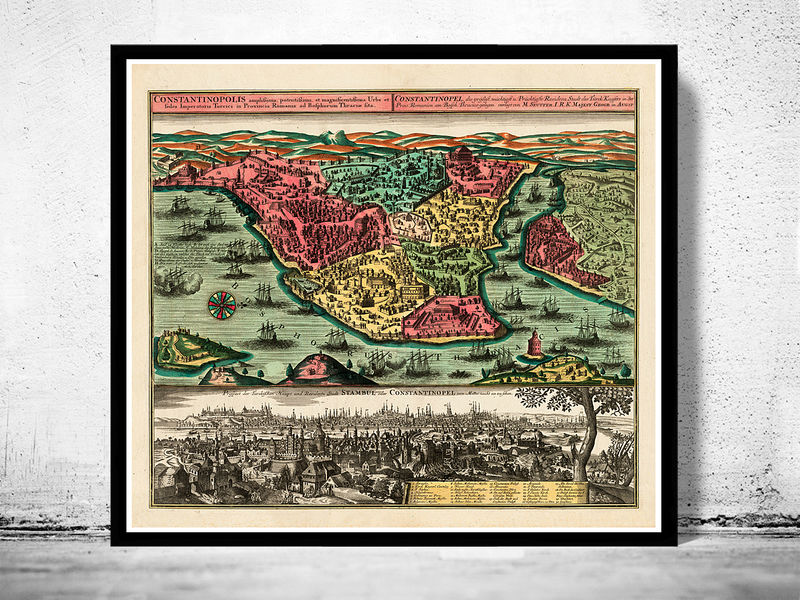 PANORAMIC VIEWS Collection - VINTAGE MAPS AND PRINTS