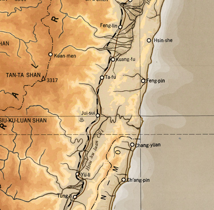 Old Map of Taiwan 1960 Vintage Map Wall Map Print - VINTAGE MAPS AND PRINTS