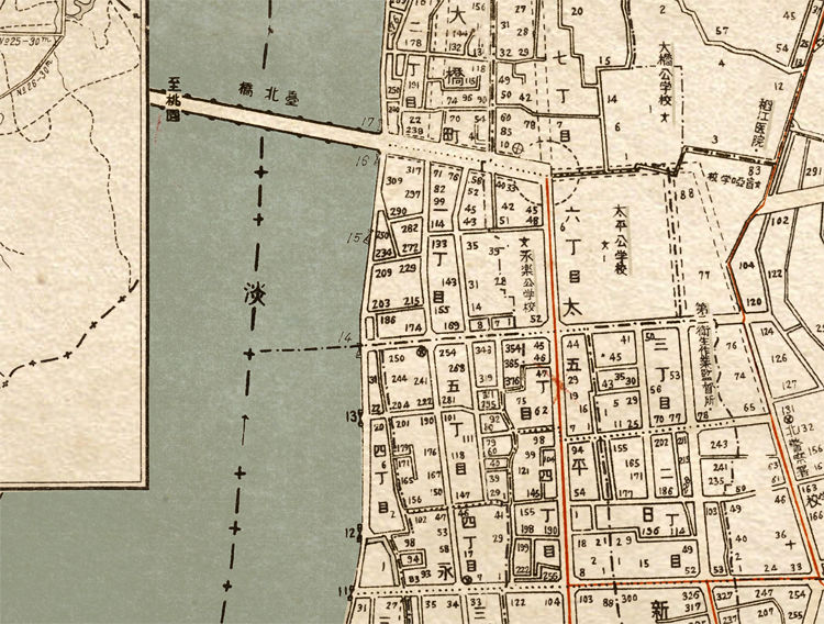 Old Map of Taipei Taiwan 1932 Vintage Map Wall Map Print - VINTAGE MAPS ...