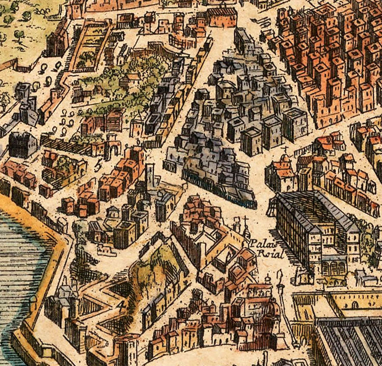 Old Map of Napoli Naples 1705 Vintage Map Wall Map Print - VINTAGE MAPS ...