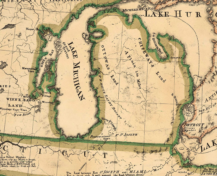 Old Map of United States 1784 Vintage Map Wall Map Print - VINTAGE MAPS ...