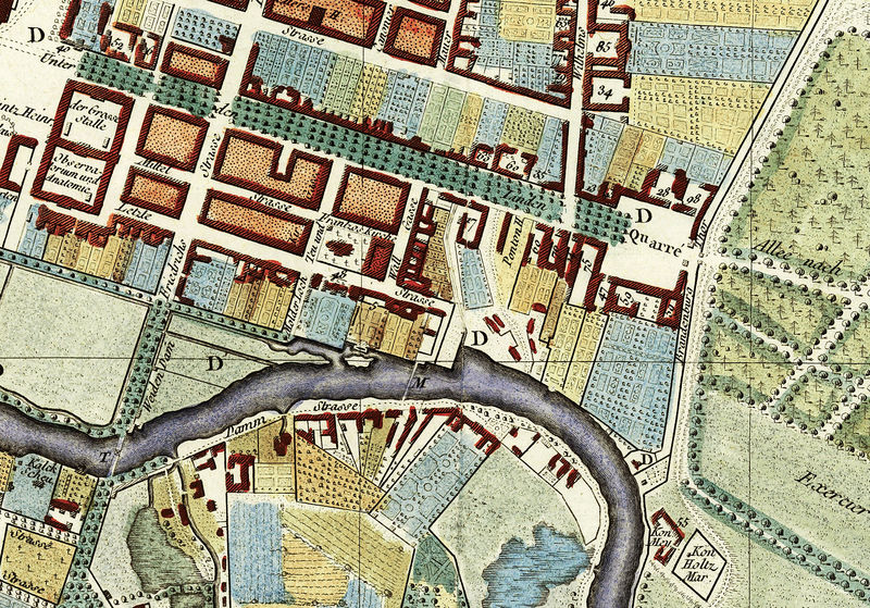 Old Map of Berlin, Germany 1760 Vintage Map Wall Map Print - VINTAGE ...