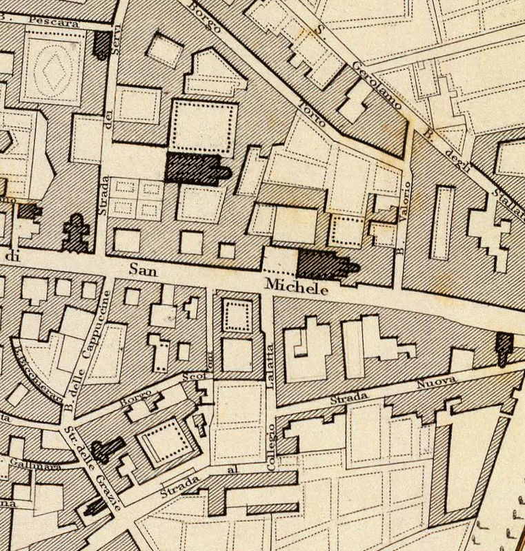 Old Map of Parma Italia Italy 1840 Vintage Map Wall Map Print - VINTAGE ...