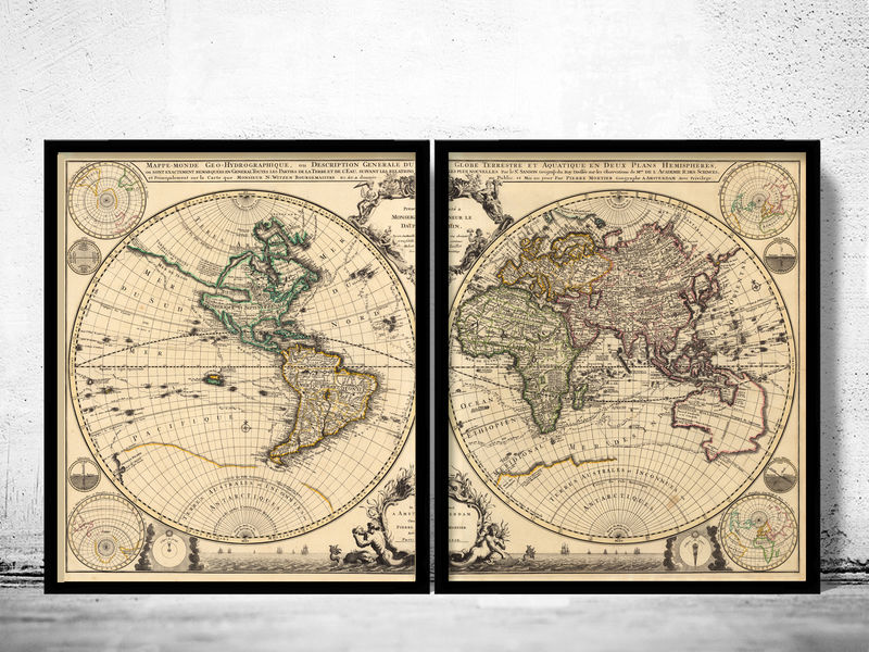 OLD WORLD MAPS Collection - VINTAGE MAPS AND PRINTS