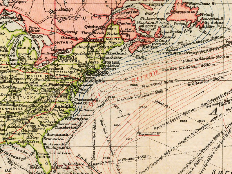 Old Map of the World Vintage Atlas 1908 Vintage Poster Wall Art Print ...