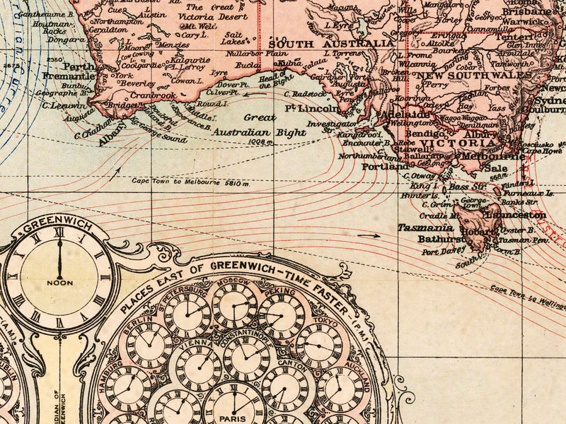 Old Map of the World Vintage Atlas 1908 Vintage Poster Wall Art Print ...