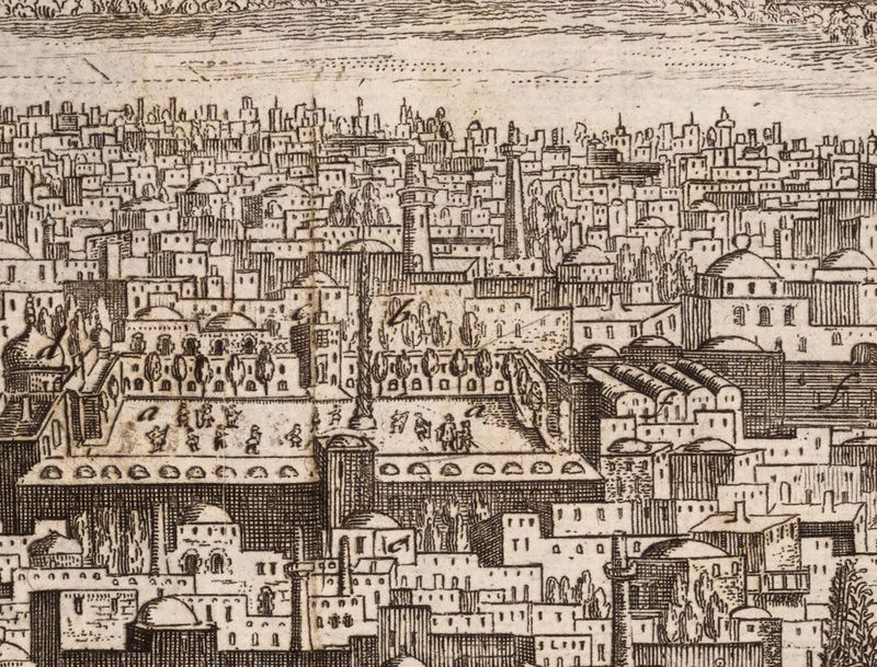 Old Map of Isfahan Iran 1663 Vintage Map - VINTAGE MAPS AND PRINTS