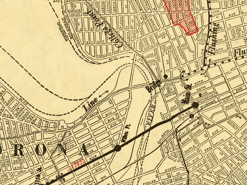 Old Map of Queens New York 1937 Vintage Map of Queens NY - VINTAGE MAPS ...
