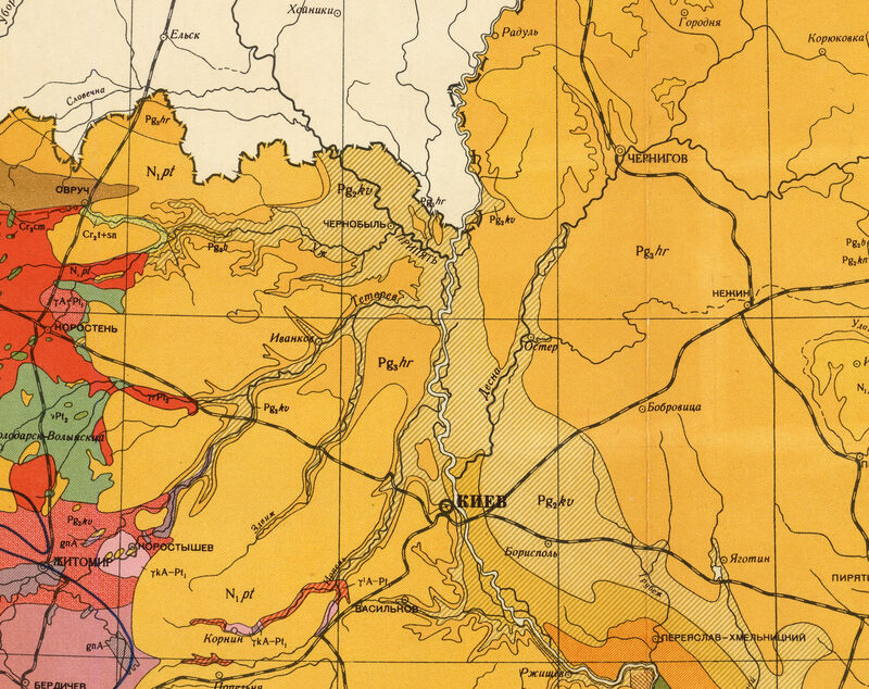 Old Map of Ukraine 1958 Vintage Map Wall Map Print - VINTAGE MAPS AND ...