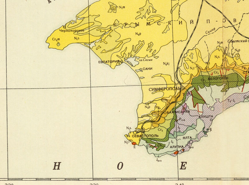 Old Map of Ukraine 1958 Vintage Map Wall Map Print - VINTAGE MAPS AND ...