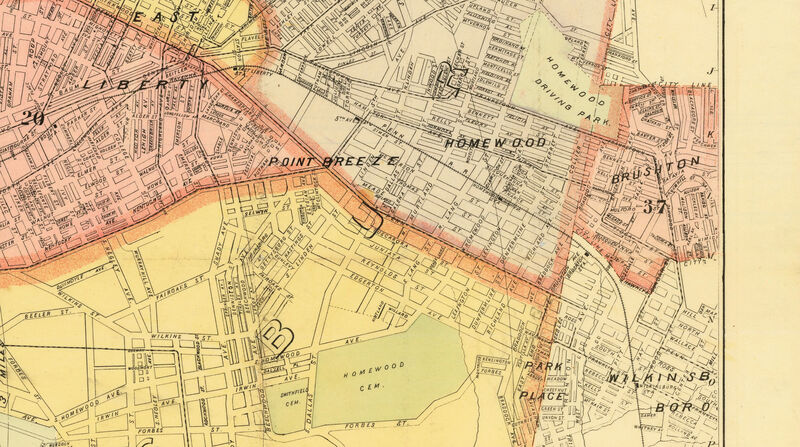 Old Map of Pittsburgh Allegheny 1898 Vintage Map - VINTAGE MAPS AND PRINTS