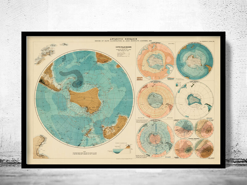 COUNTRY MAPS Collection - VINTAGE MAPS AND PRINTS