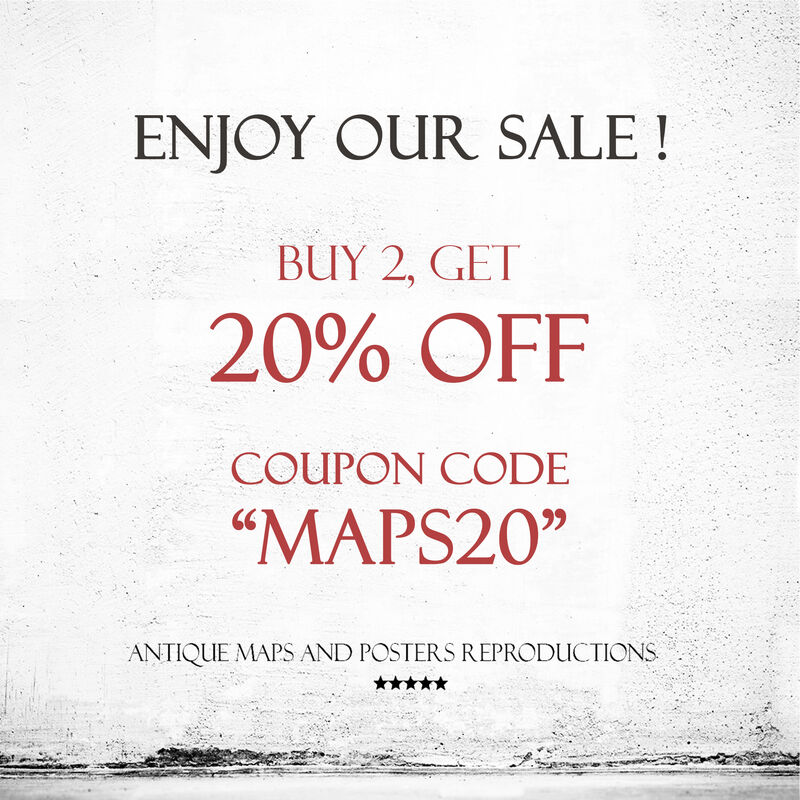 Old Map of Mallorca Island Spain 1773 Mapa Viejo de Mallorca - VINTAGE ...