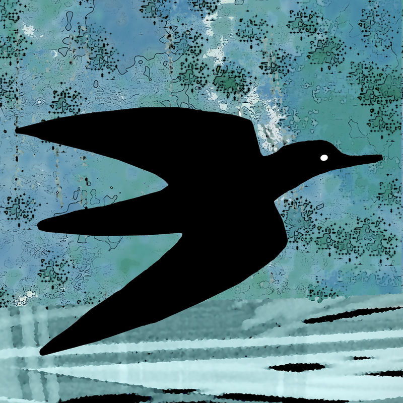 WATERBIRD - Limited Edition Giclee Print - CUCKOO TREE ART STUDIO