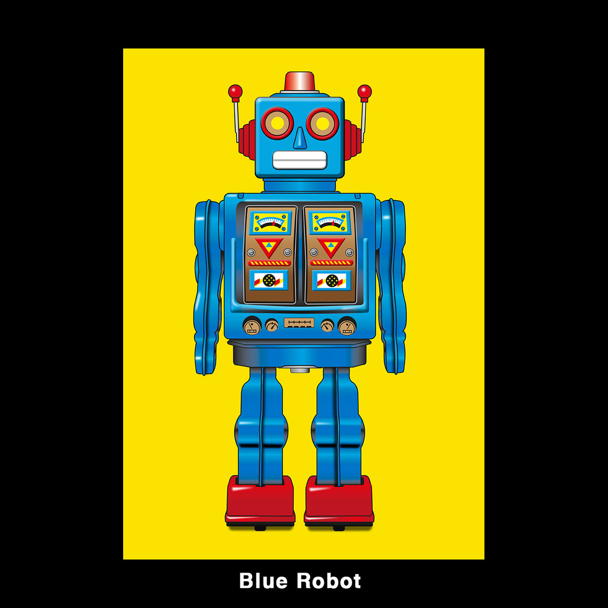 Robot Prints - Glyn West Design