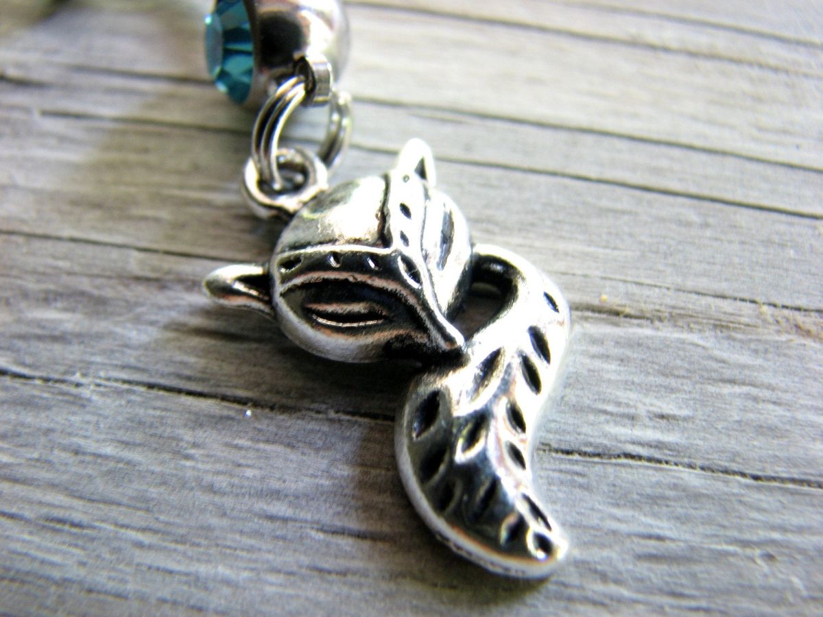 Silver Fox Belly Button Ring Piercing - Bits off the Beach