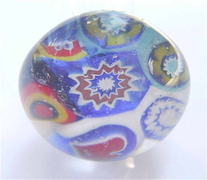 Vintage Venetian Ring Murano Crystal Ring Multicolored Ring Italian ...
