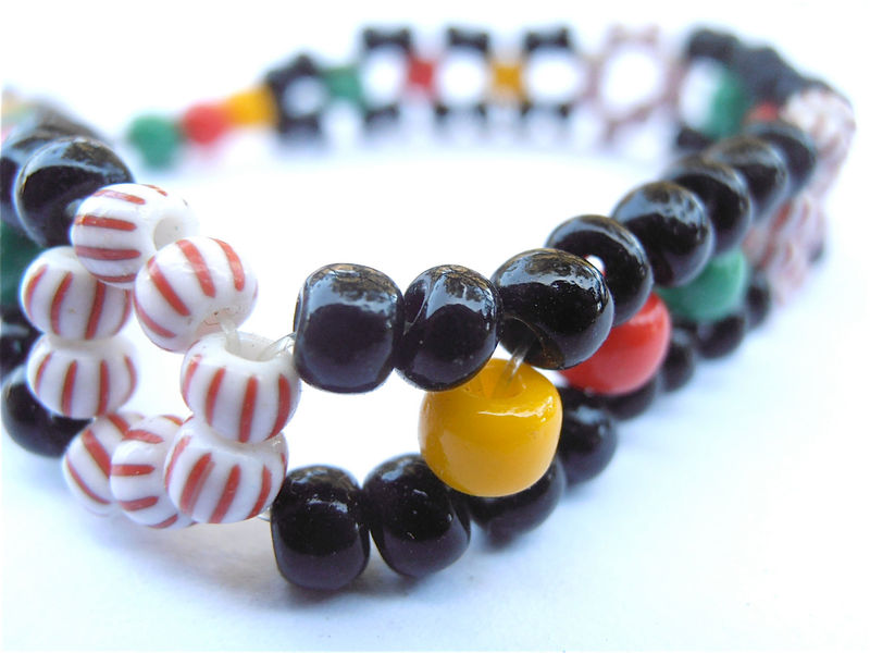 Vintage Rasta Bracelet Rastafarian Bracelet Jamaican Color Bracelet ...