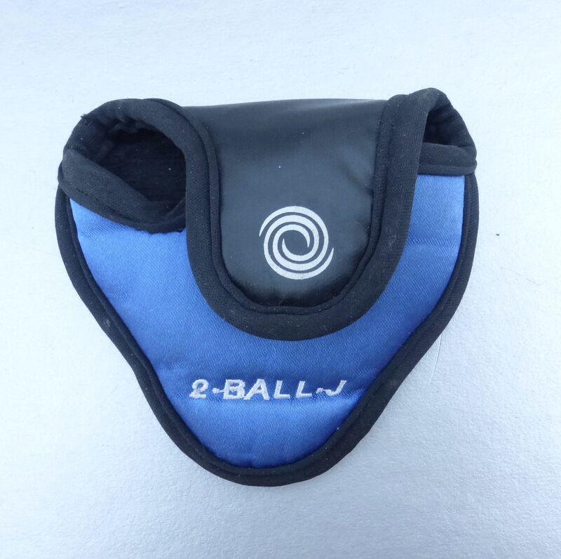 Odyssey 2 - Ball Dot J Putter RH Head Cover Mallet Padded Blue Black ...